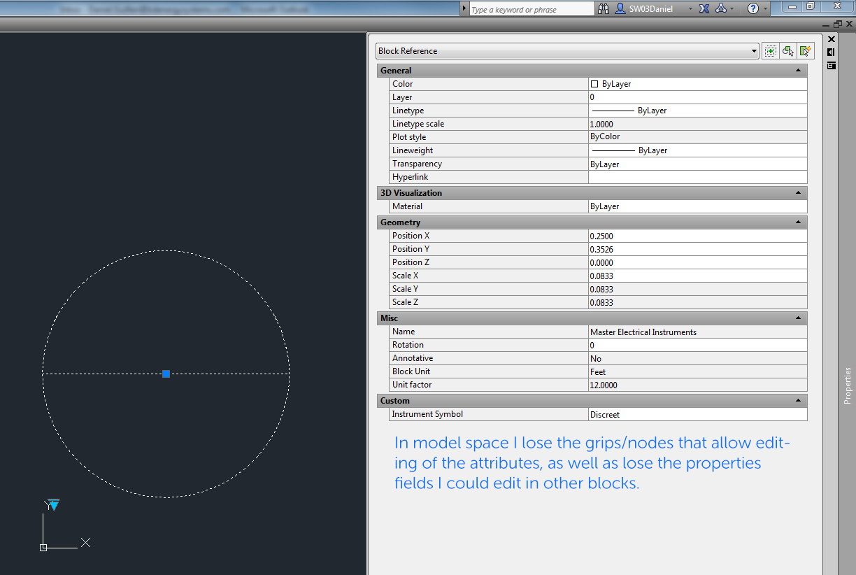 Solved Creating Dynamic Block With Editable Attributes Autodesk Community